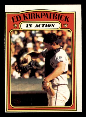 1972 Topps Baseball #570 Ed Kirkpatrick (In Action) EX | eBay