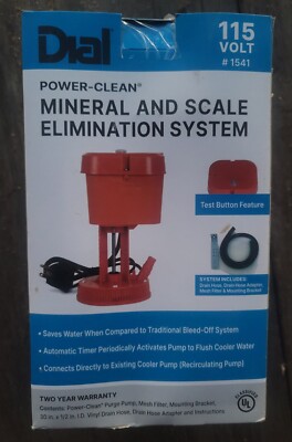 Dial 1541 evaporative cooler Purge Pump dump pump scale eliminator ...