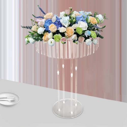 Wedding Flower Stand Flower Holder Single Tier Acrylic Wedding Flower ...