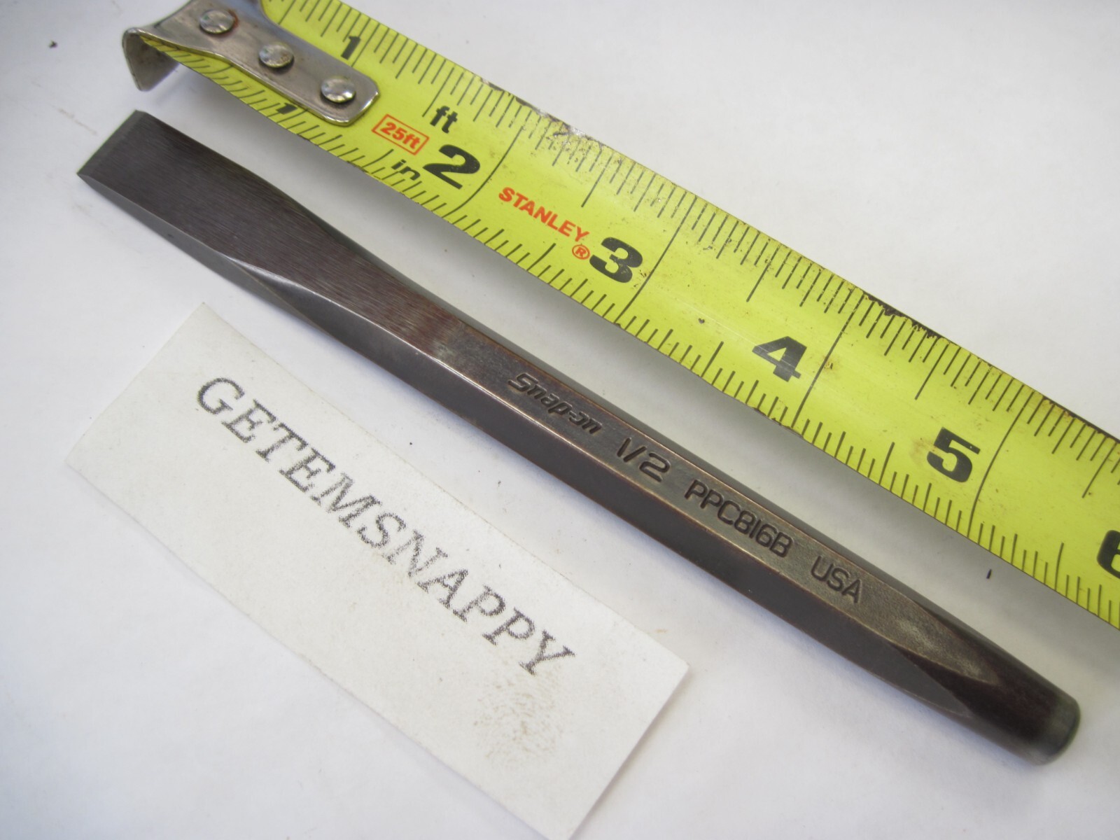 Snap On 1/2" Hand Cold Flat Chisel PPC816B | eBay