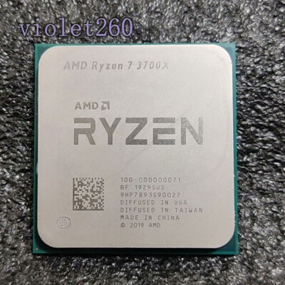 AMD Ryzen 7 3700X AM4 CPU Processor R7 3700X 3.6 GHz Eight Core 16T ...