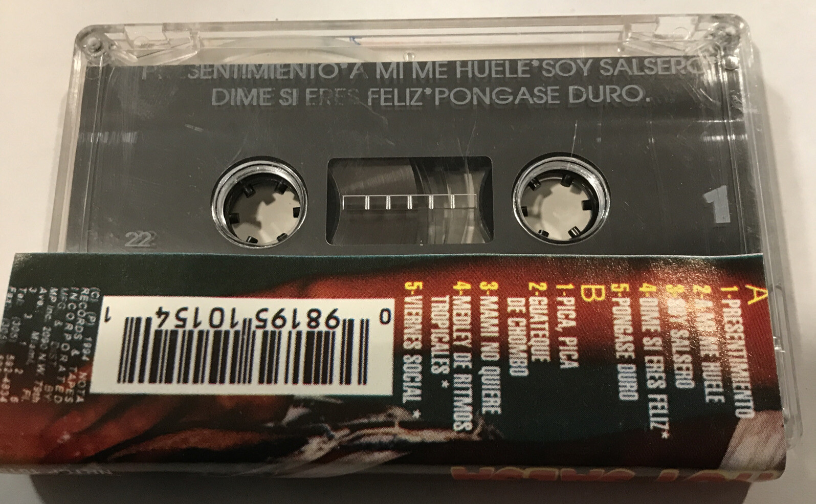 Hot Salsa Cassette 1990 NRT Records - NRTCP 1015 | eBay