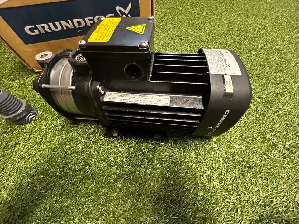 GRUNDFOS CM5-3 A-R-A-V-AQQV O-A-A-N Multistage Pump, Model: A-96960973 ...