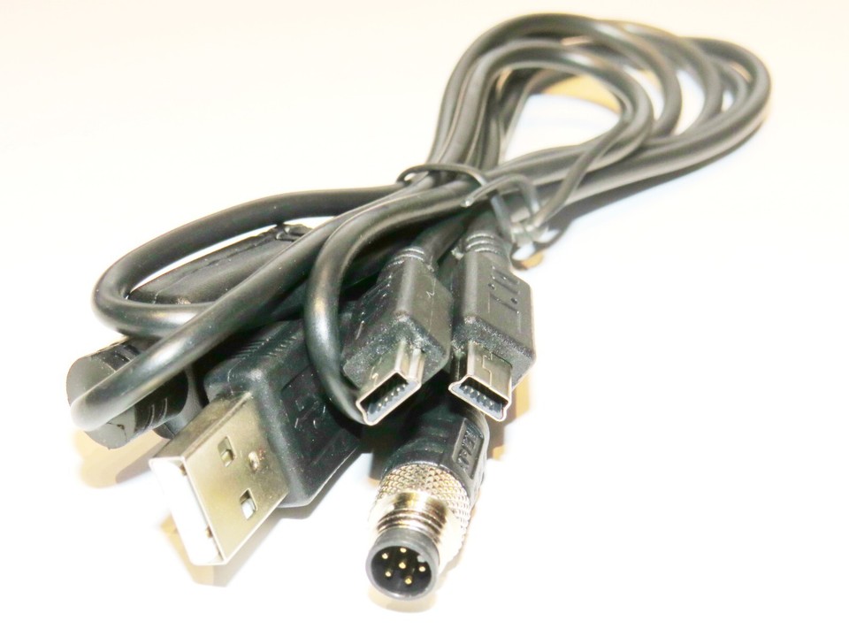 US 3-Way Mini USB Charger Charging Cable Compatible XP Deus II 2 Metal ...