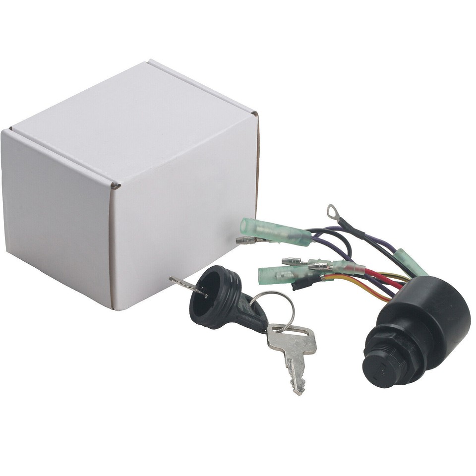 BOAT IGNITION KEY SWITCH For MERCURY OUTBOARD CONTROL BOX MOTOR 87 ...