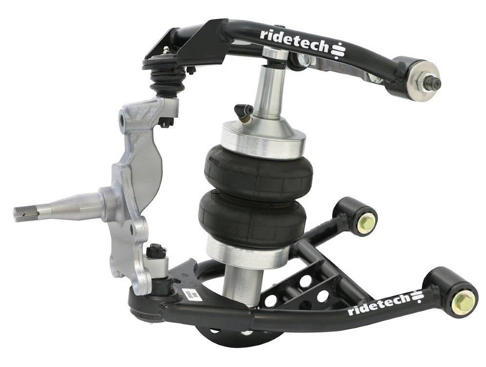 RIDETECH AIR RIDE SYSTEM,CURRIE REAR END,WILWOOD BRAKES,11",RED,68-72 A ...