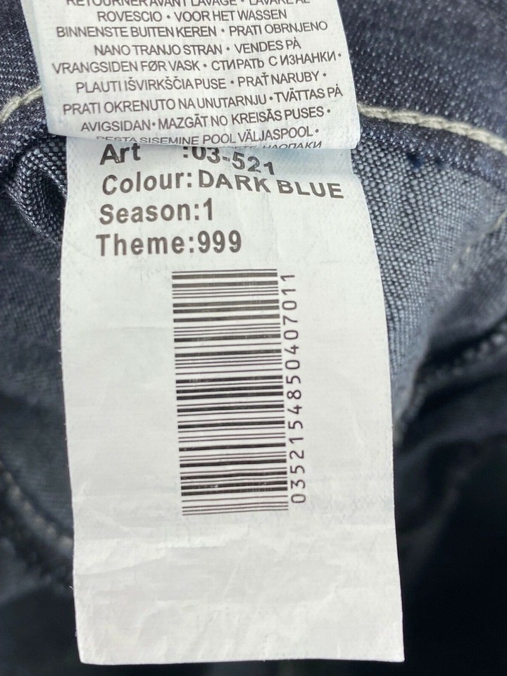 Fishbone 31 Jeans (32x22.5) Capri Denim Medium Dark Wash EUC (W4689-M9 ...