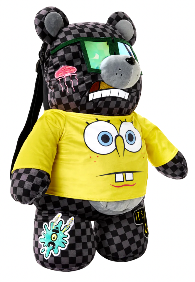 SPRAYGROUND SPONGEBOB MONEYBEAR TEDDYBEAR BACKPACK 💵🧸 Limited Edition ...