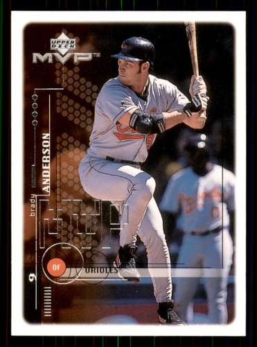 1999 Upper Deck MVP Brady Anderson #26 Baltimore Orioles | eBay