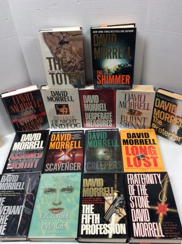 LOT OF 15 DAVID MORRELL Books First Editions, 1 Signed HC | eBay