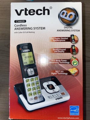 Vtech CS6829 Cordless Phone Handset & Answering Machine Base Station | eBay