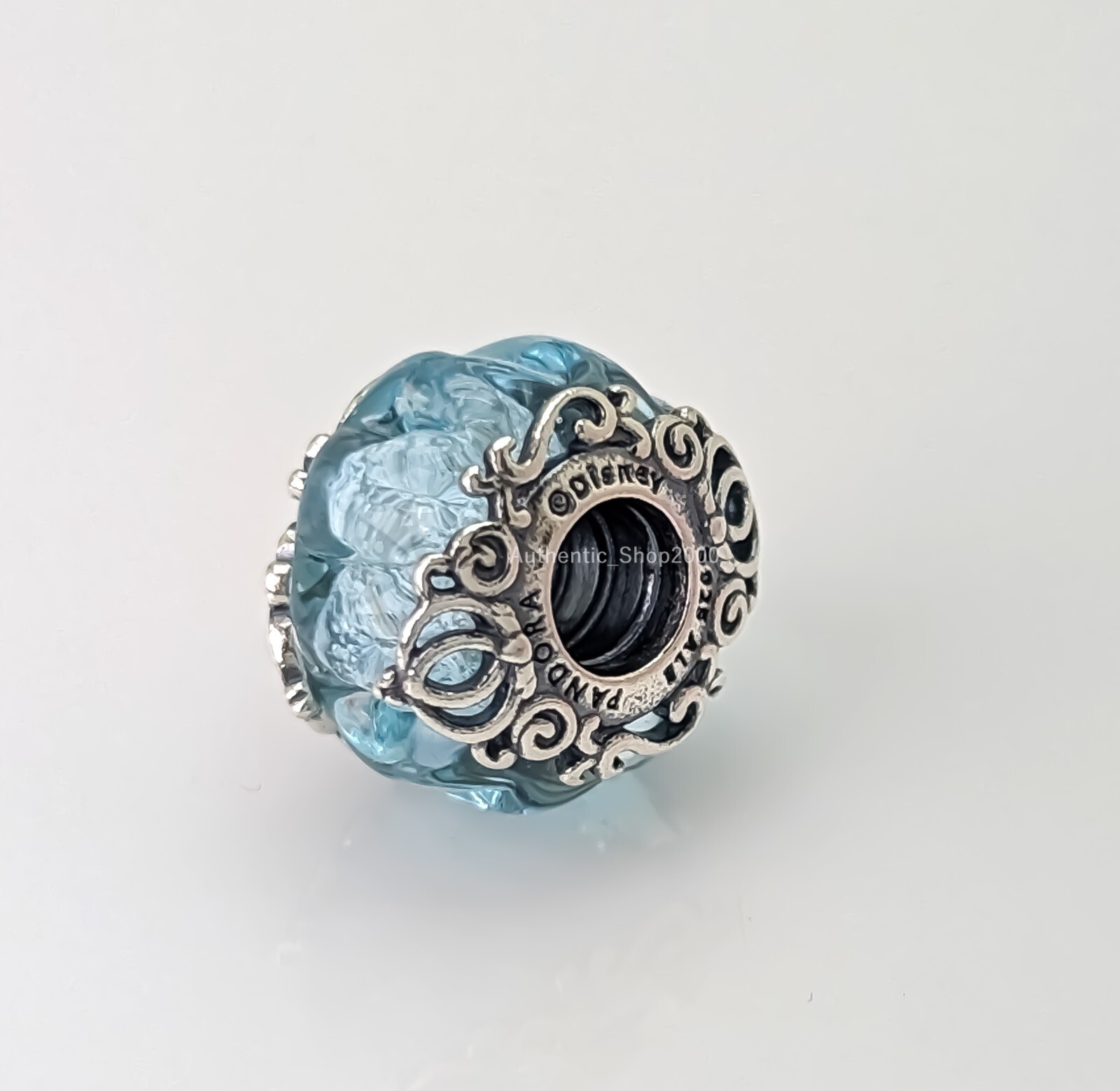 New 100% Genuine PANDORA 925 Ale Disney Cinderella Murano Glass Charm ...