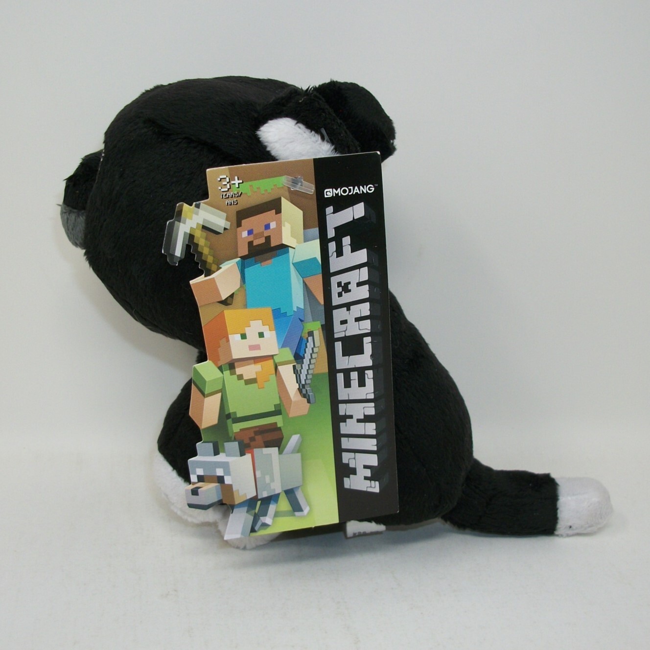 Minecraft Tuxedo Cat Plush Stuffed Toy Soft Jinx Mytoddler for sale ...