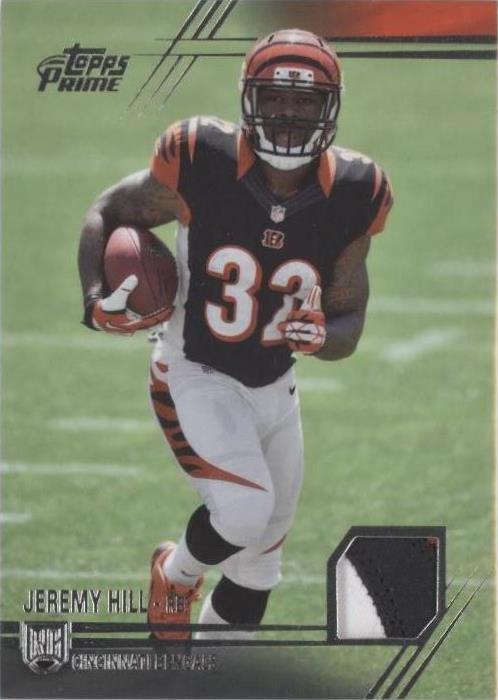 2014 Topps Prime - Prime Patches Jeremy Hill #PP-JH (MEM, RC) for sale ...
