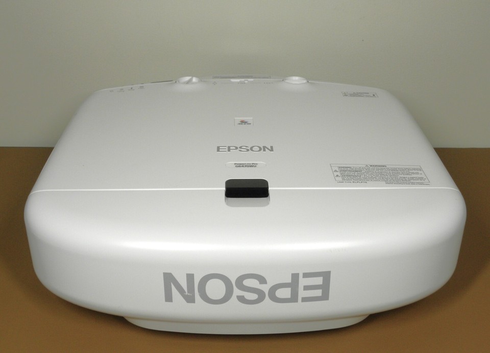 Epson Powerlite Pro G6470WU Large Venue Projector 4500 Lumens 1920x1200 ...