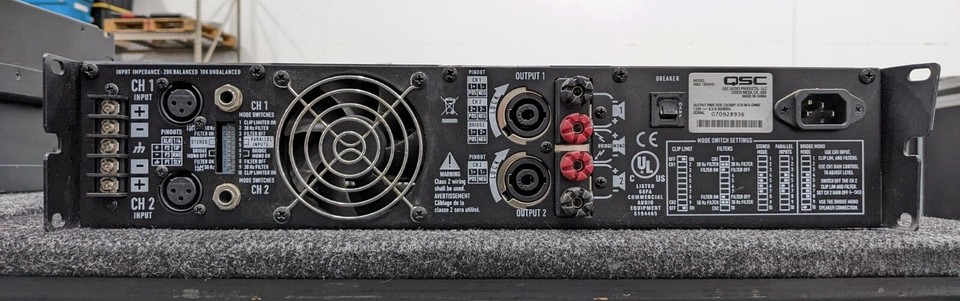 QSC RMX 1850HD Power Amplifier | eBay