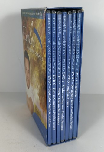 EVOLVE with John Edward ~ Psychic Phenomena / Mediumship 7 DVD Set 2007 | eBay