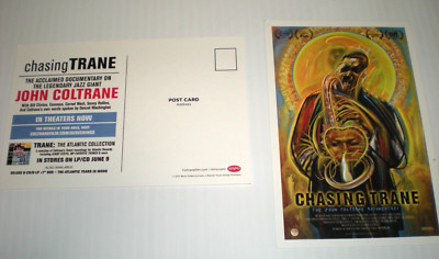 john coltrane POSTCARDS lot chasing trane cards band album art postcard ...