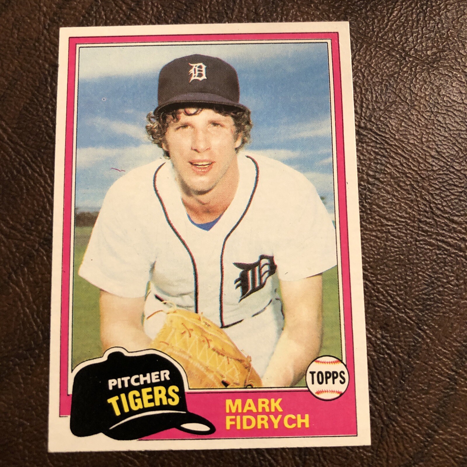 1981 TOPPS MARK FIDRYCH DETROIT TIGERS #150 BASEBALL CARD | eBay