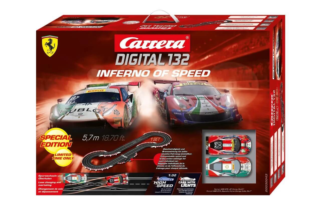 Carrera Digital 132 Inferno of Speed Digital Slot Car Set 20030043 | eBay
