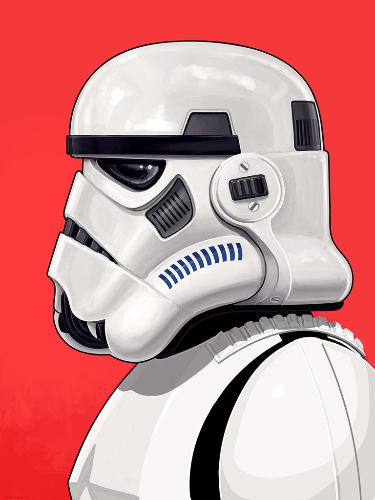Star Wars Stormtrooper by Mike Mitchell, Mondo Giclee Print | eBay
