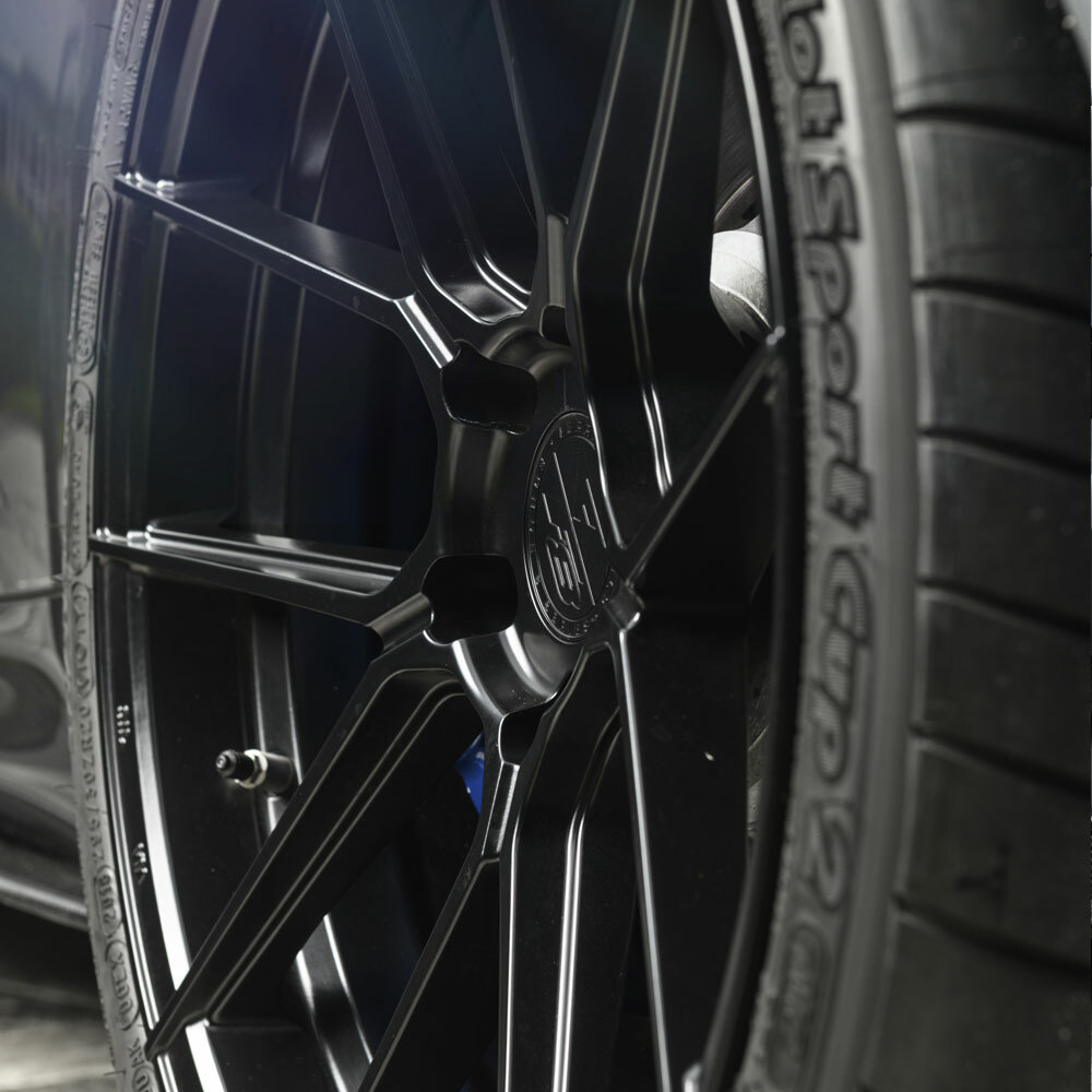 21" Ferrada FR8 Black 21x10.5 Forged Concave Wheels Rims Fits Audi A7 ...