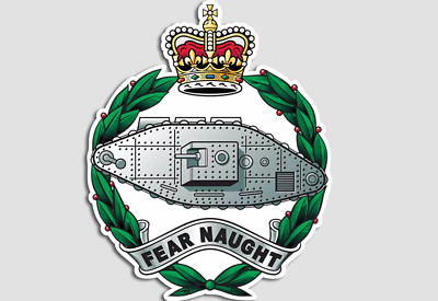 Royal Tank Regiment Badge HM Armed forces Sticker Army Insignia Special ...