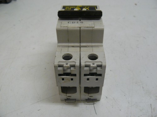 EEC AEG ME82S-C16 CIRCUIT BREAKER ELFA MINIATURE 16AMP 2POLE C-TRIP | eBay