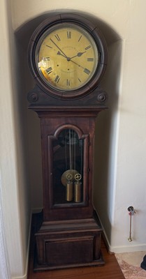 H. C. Boddington English Musical Grandfather Clock 7 Bell Scottish ...