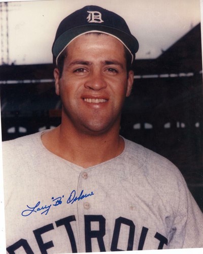 LARRY "BO" OSBORNE DETROIT TIGERS SIGNED AUTOGRAPHED 8X10 PHOTO W/ COA ...