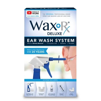 Wax-Rx Deluxe Ear Wash System | eBay