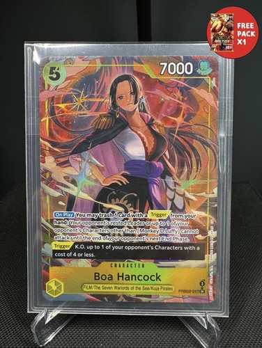 One Piece - PRB02-017 - Boa Hancock - Alt Art English | eBay
