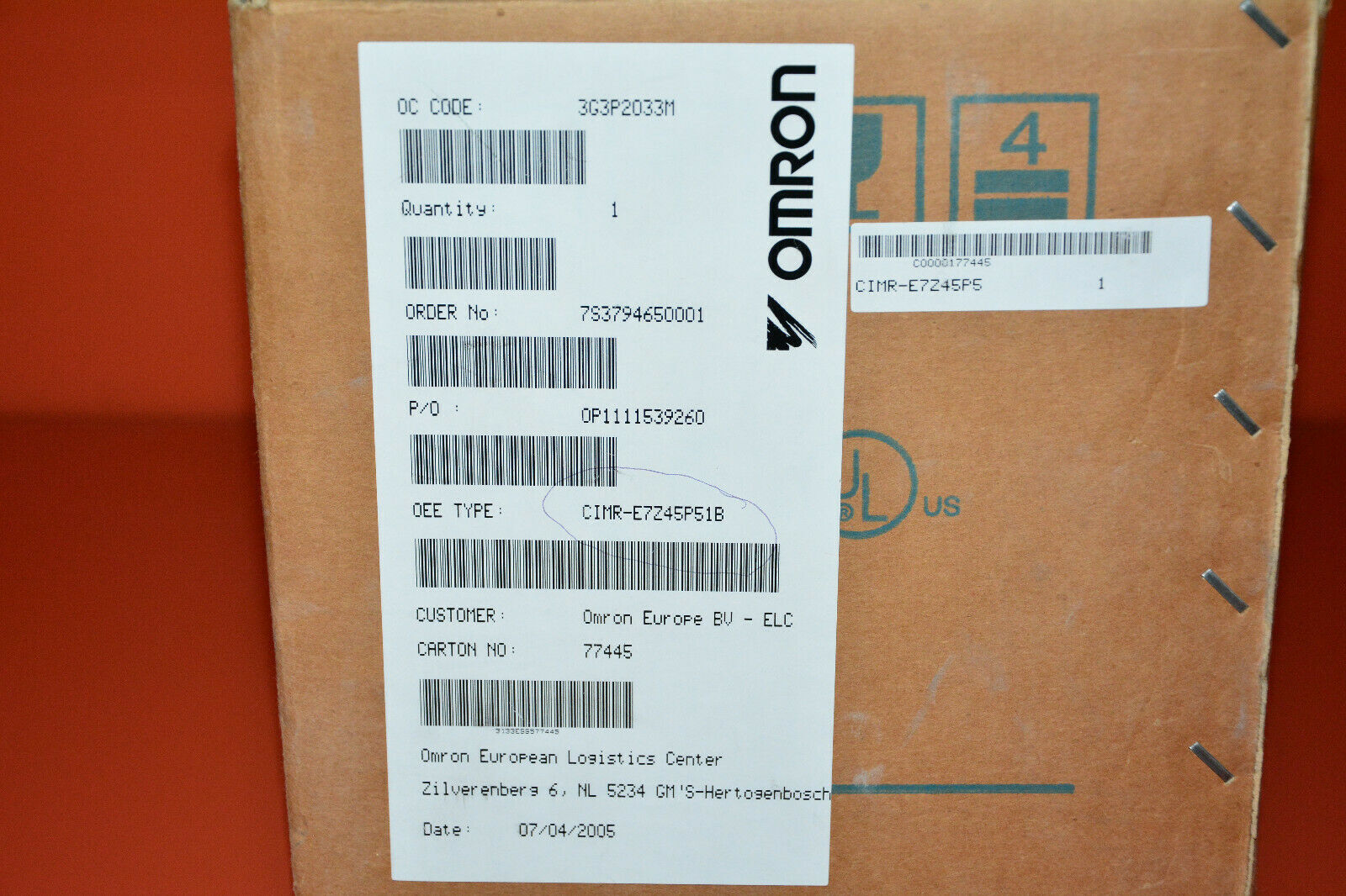 Omron Yaskawa Varispeed E7 CIMR-E7Z45P5 frequency converter | eBay