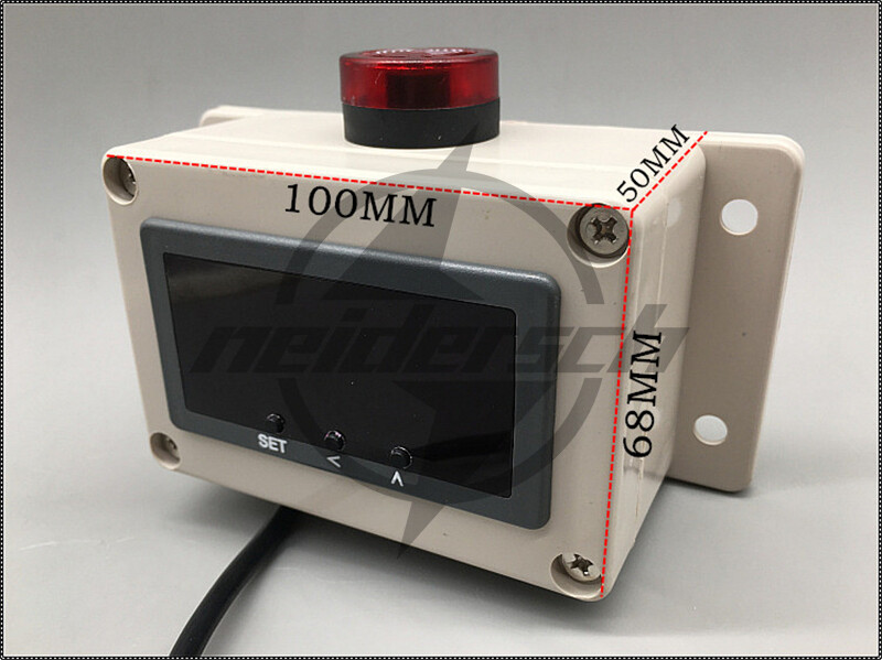 Length Measure Meter Counter 100ppr Rotary Encoder Wheel Roll Digital ...