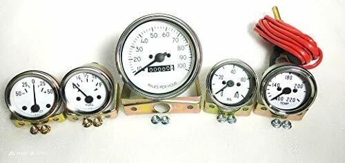 Willys MB Jeep FD CJ MB GPW CJ2A CJ3A and early CJ3B Gauges Kit ...