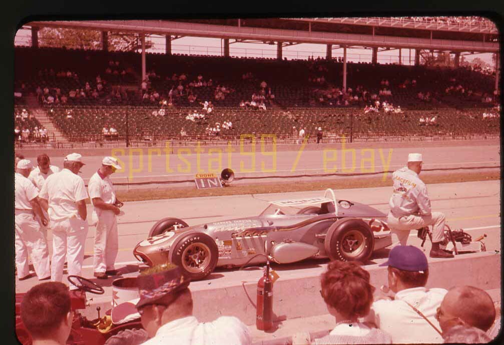 Elmer George #21 Lesovsky/Offy - 1963 USAC Indianapolis 500 - Vintage ...