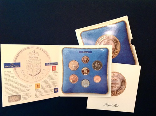 ~Great Britain 1988 United Kingdom Brilliant 7 Coin Uncirculated Set As ...