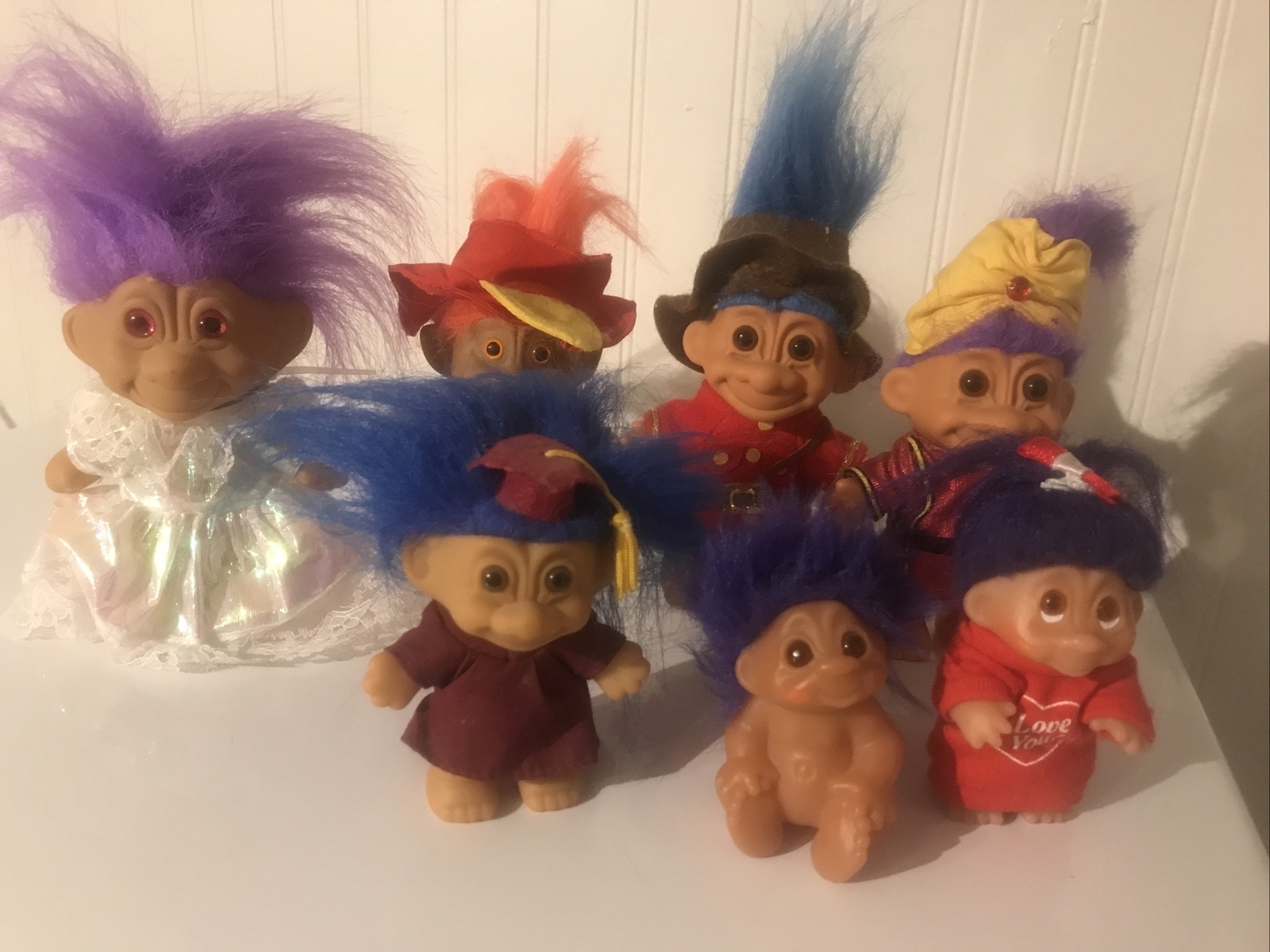 Lot Of Vintage Troll Dolls | eBay