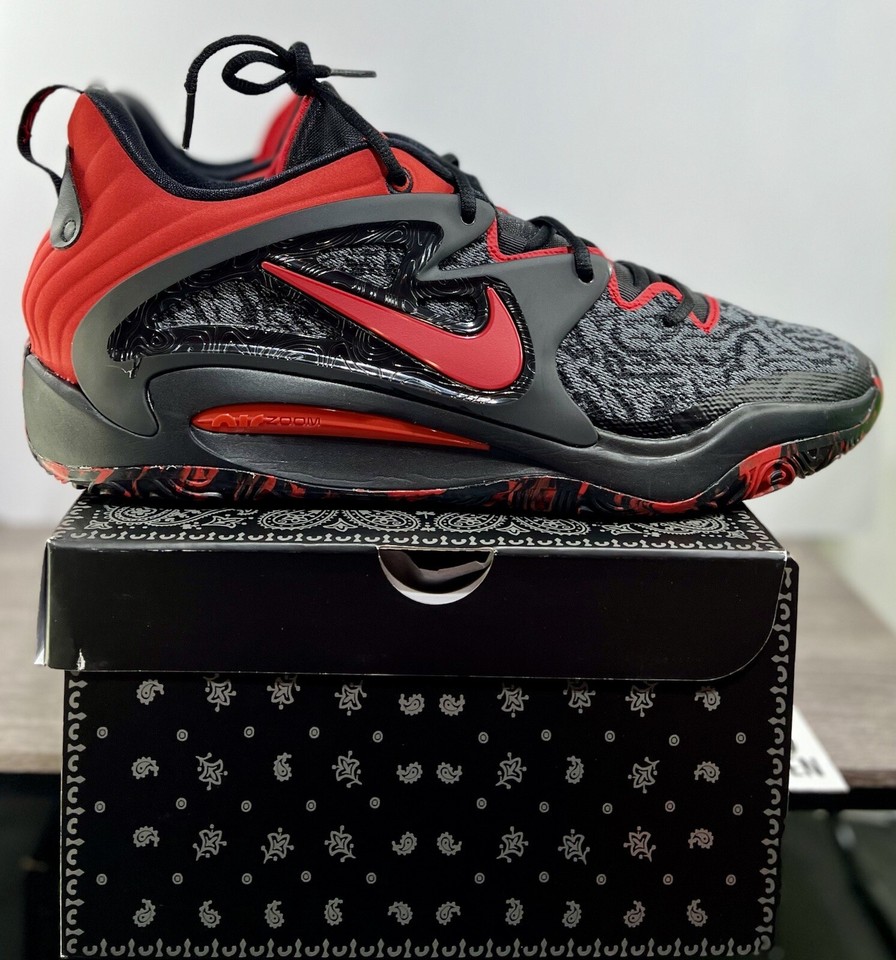 NEW Nike KD 15 Bred Black University Red | Men's Size 14 | DC1975-003 ...