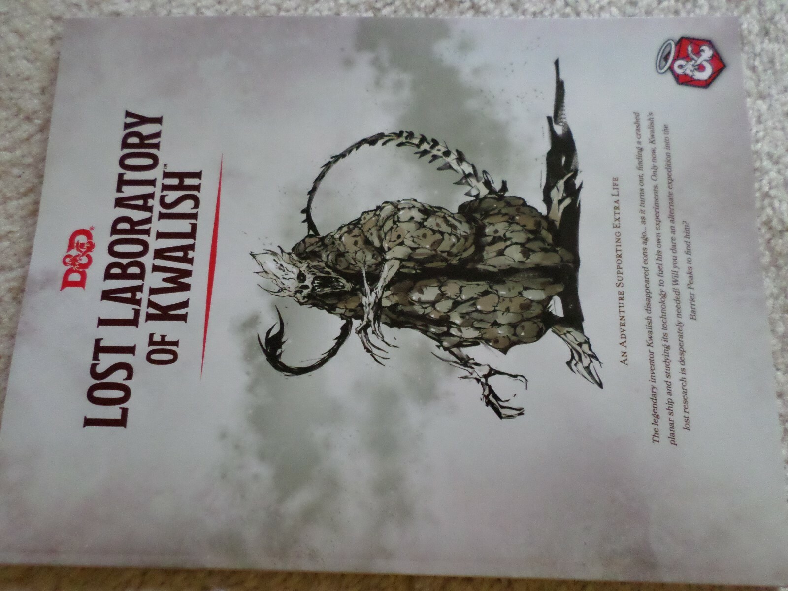 Lost Laboratory of Kwalish adventure module 5th edition Dungeons ...