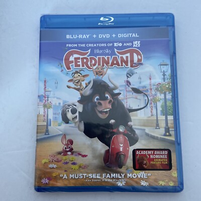 Ferdinand (Blu-ray + DVD, 2017) 24543277323| eBay