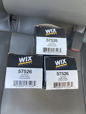 Oil Filter Wix #57526, Lot Of 3 | eBay