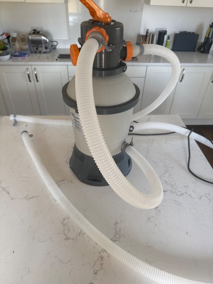 Bestway Flowclear Sand Filter Pump 58515 Pool Clearen | eBay UK