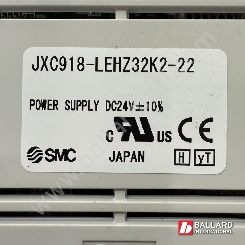 SMC JXC918-LEHZ32K2-22 Controller w/ LEHZ32K2-22-R5C918 Electric ...