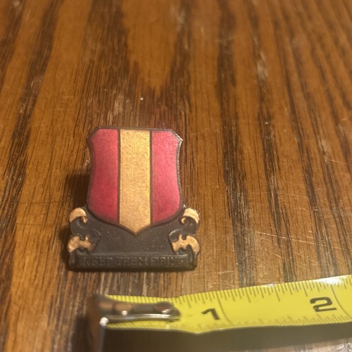 Authentic WWII US Army 1st Ordnance Battalion DI DUI Unit Crest ...