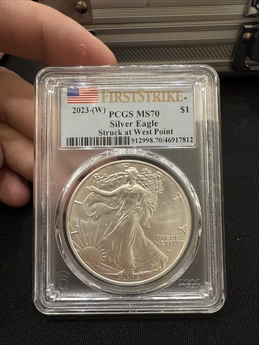2023 (W) Silver Eagle PCGS MS70 Struck at West Point | eBay