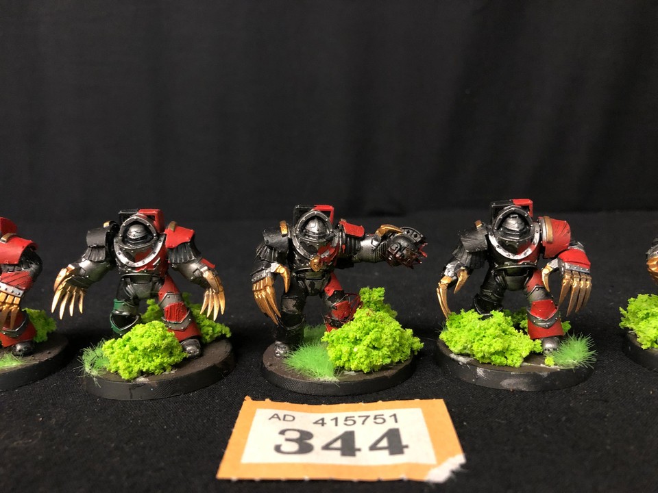 5x Cataphractii Terminators Squad #344 Legiones Astartes 30k Warhammer ...