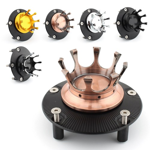 Gas Oil Cap Fuel Tank Cover King Crown+Black Base Für Harley X350 2023 ...