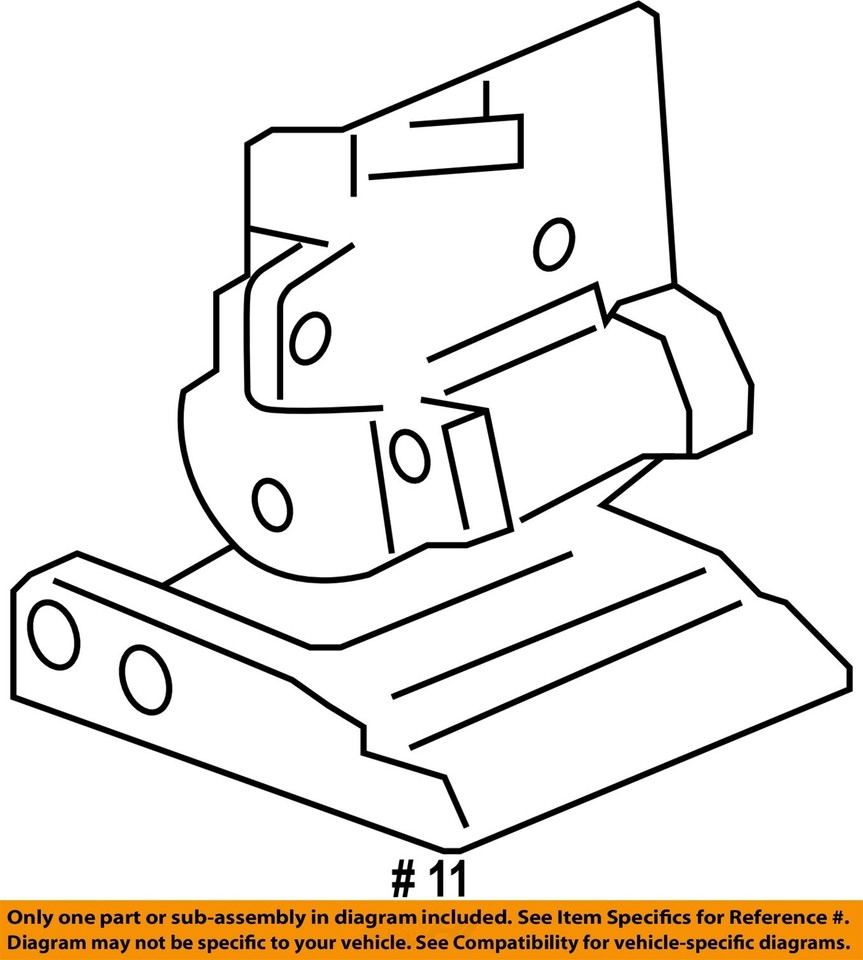 GM OEM 15-20 Escalade ESV Running Board-Rear Bracket 22935840 | eBay