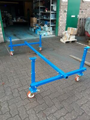 HEAVY DUTY Car dolly, chassis mover roller jig paint shop restoration ...